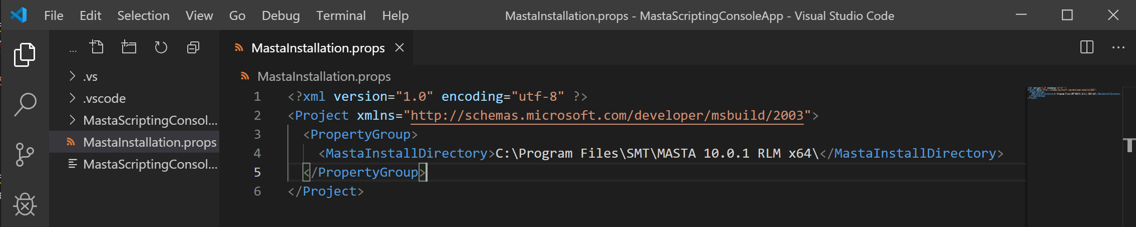 Console Applications | MASTA API